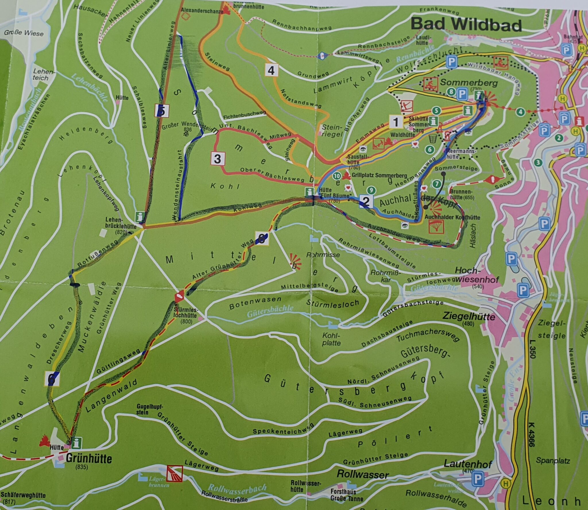 Wildline und Grünhütte in Bad Wildbad - spiritofwandern.de